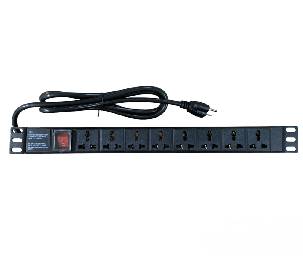 [DA12] 8Socket PDU (PVC/15A/US /2M) | KalMan PH