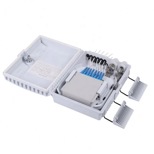 [FP58] FTTH NAP Box for PLC Cassette (W) | KalMan PH