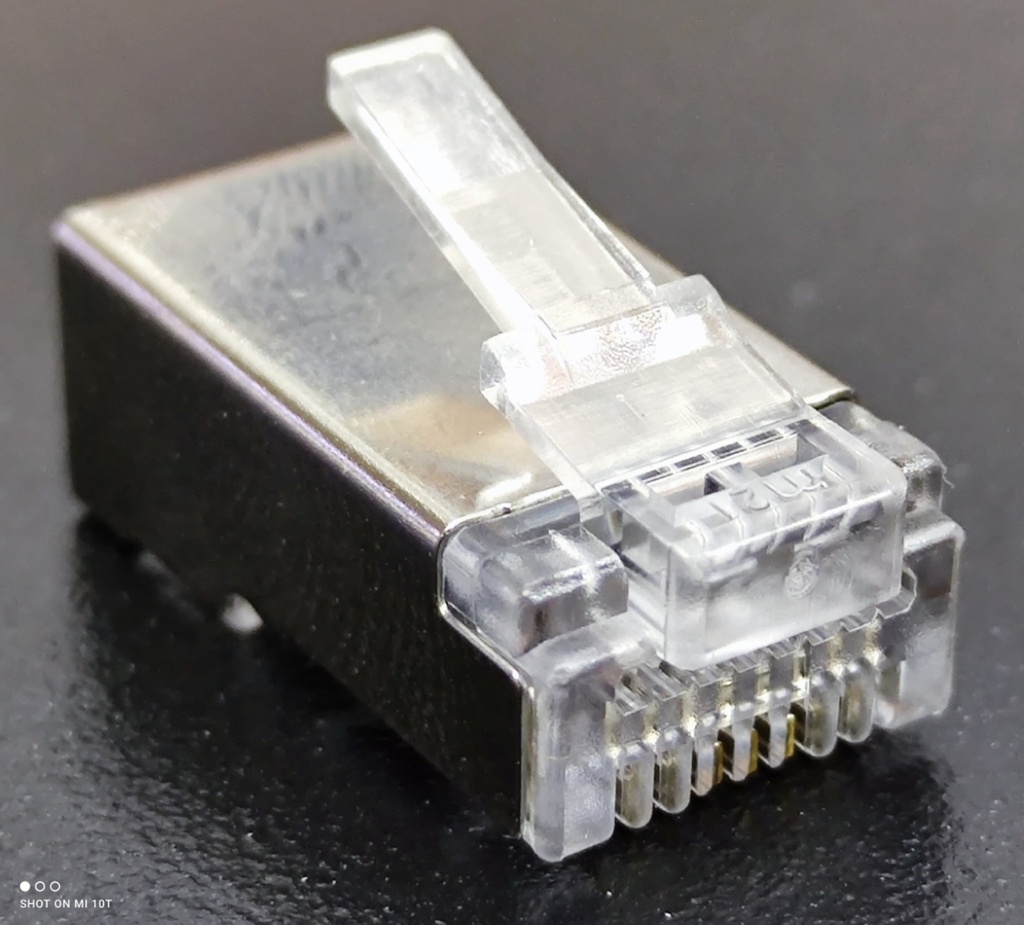 [NC34] EZ Shielded Cat6 RJ45 Connector | KalMan PH