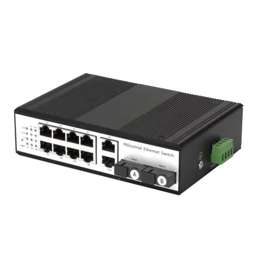 [NS27] 8P Giga Industrial Poe Switch (SC-AB) | KalMan PH