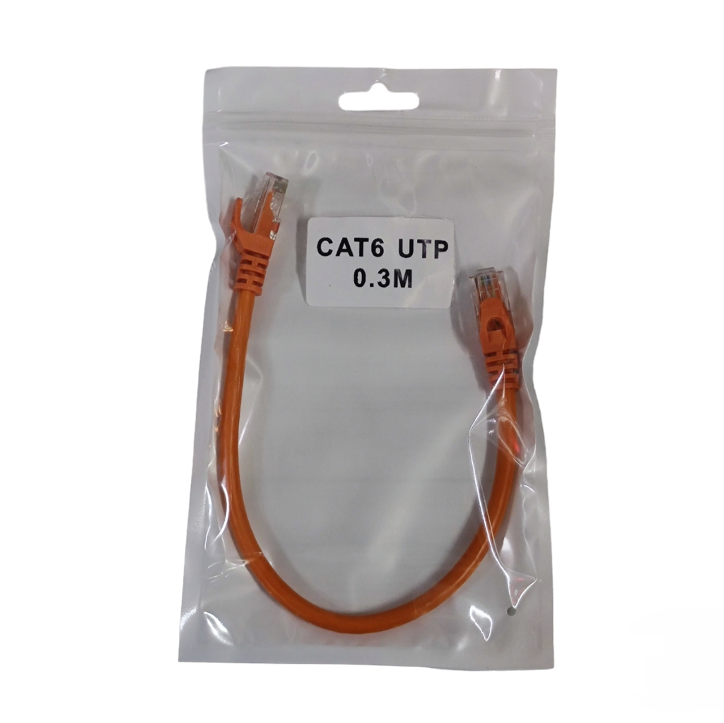 [NW37] Cat6: 30CM S/Cu- Orange | KalMan PH