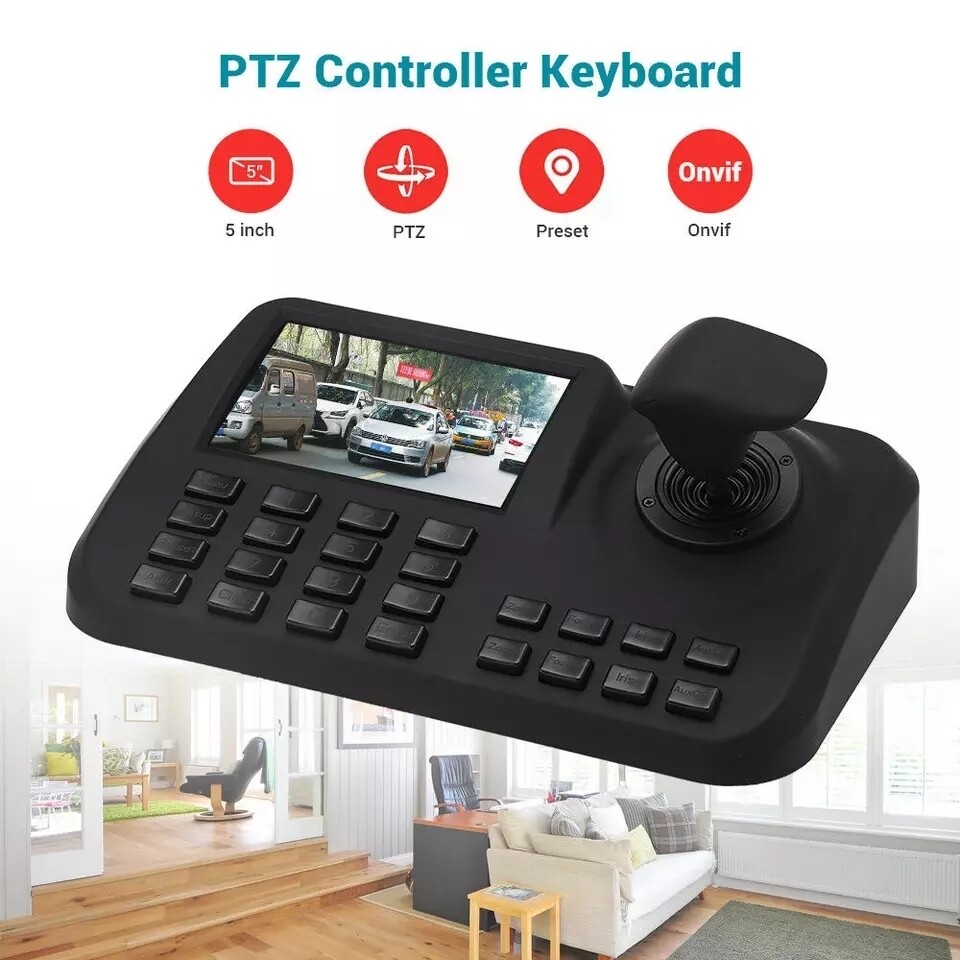 [SA90] IP PTZ Controller 5" Onvif | KalMan PH