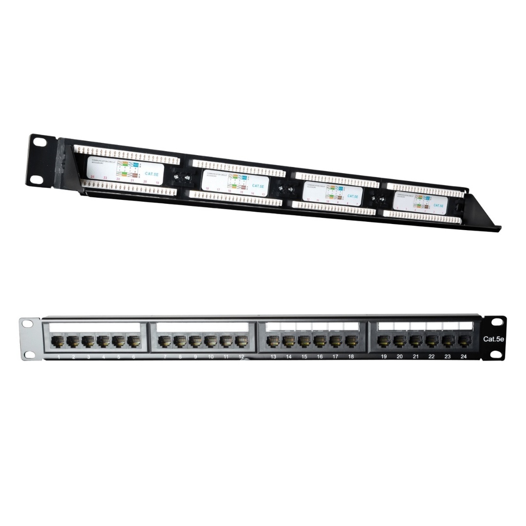 [NP21] 24P Cat5E Patch Panel | KalMan PH