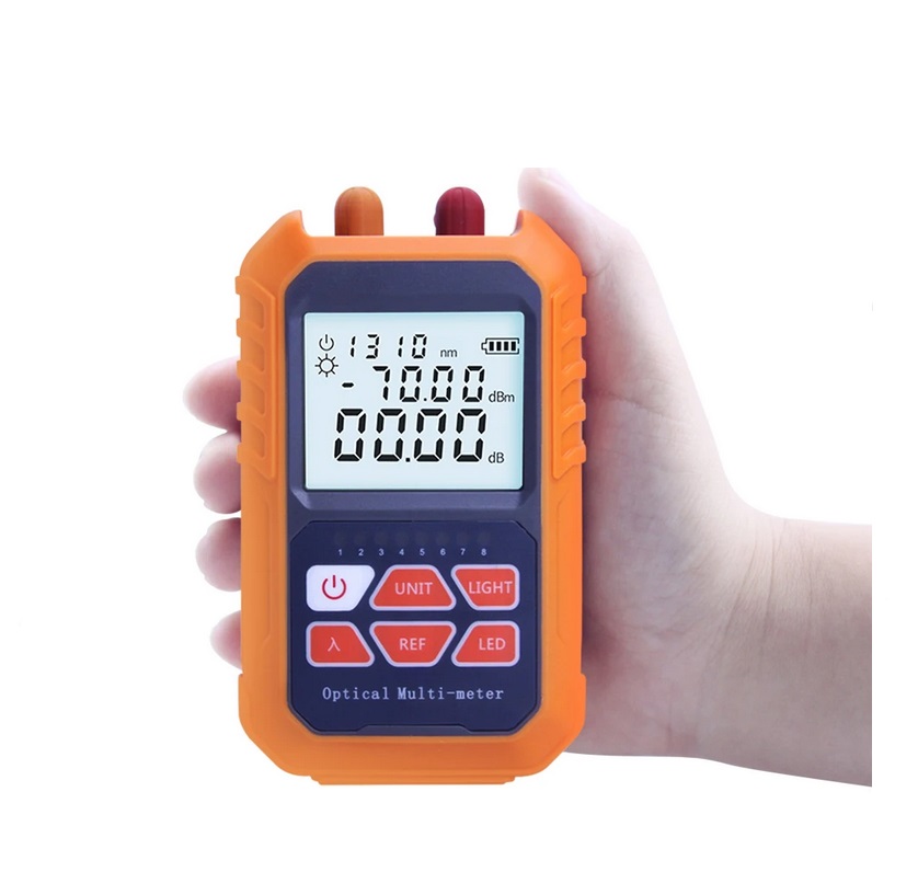 [FT29] 20KM Fiber Power Meter +VFL (Rechargeable) | KalMan PH