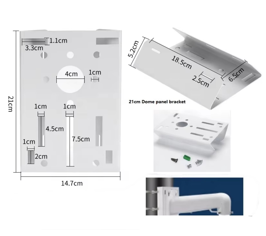 [SB78] PTZ Mount Holder (210*150mm) | KalMan PH